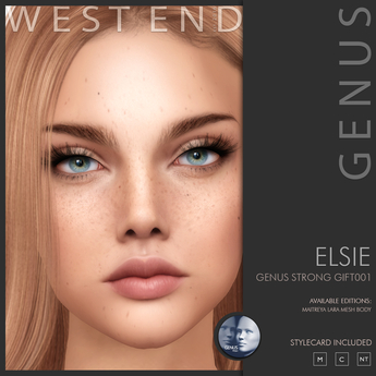 Second Life Marketplace - [ west end ] Shapes - Elsie (Genus Strong ...